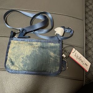 Kipling | Bags | Kipling Blue Crossbody Bag | Poshmark